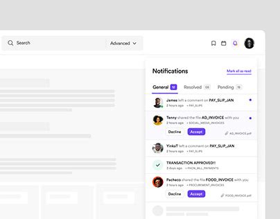Notification Ui Projects Photos Videos Logos Illustrations And Branding Behance