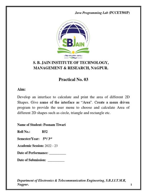 java practical 3 download free pdf class computer programming