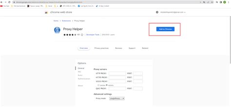 Fake Ip Trên Trình Duyệt Chrome Bằng Proxy Helper