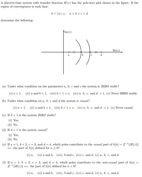 solved a discrete time system with transfer function 2 has