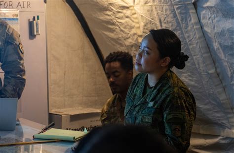 U S And Philippine Army Soldiers Conduct A Targeting Working Group During The Joint Pacific