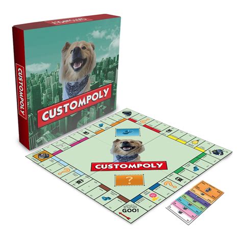 Custompoly Board Game Personalized Board Game Custom Board Game