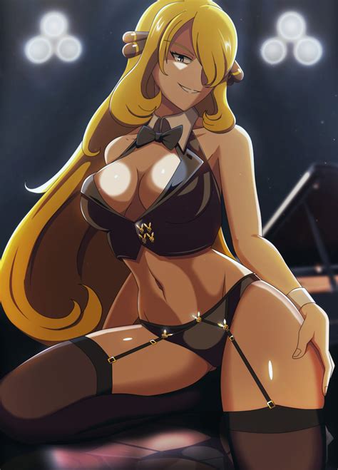 Rule 34 Big Breasts Black Panties Blonde Hair Bowtie Breasts Cleavage