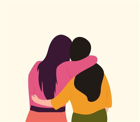 Mejor Amigo Vector Premium