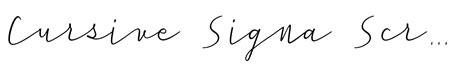 Cursive Signa Script Light Oblique Font Webfont And Desktop Myfonts
