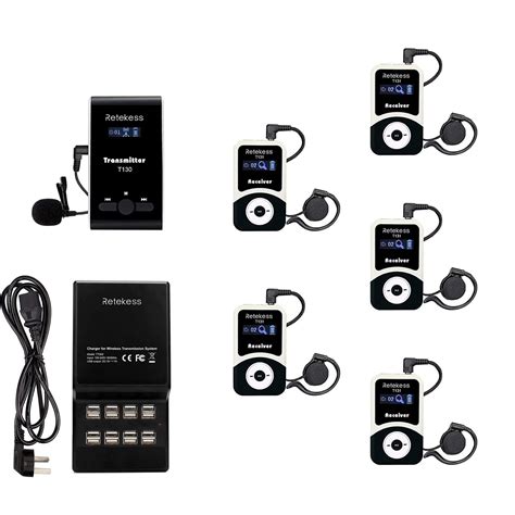 Retekess T130 Church Translation System Wireless Tour