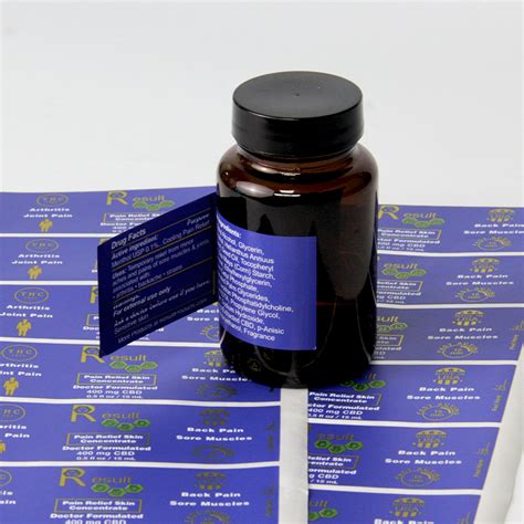 Customize Multi Page Leaflet Label Peel Away Folding Label Booklet