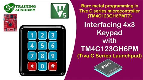 Interfacing Keypad With TM4C123 YouTube