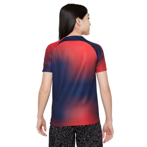 Camiseta Nike Paris Saint Germain FC Pre Match 2023 2024 Niño Midnight