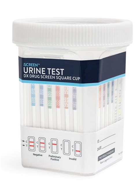 Abbott Iscreen™ 10 Panel Drug Test Cup With Adulterants 25box