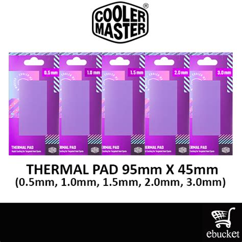 Cooler Master Thermal Pad Shopee Singapore