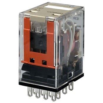 Relay trung gian 14 chân dẹt 24vdc MY4N D2 GS DC24 Omron
