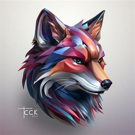 Premium Ai Image Fox Tech Logo 3g