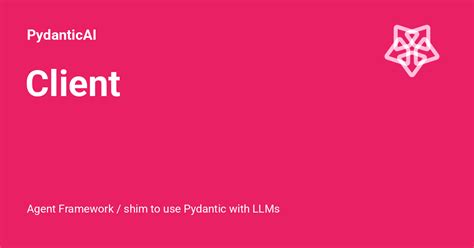 Client PydanticAI
