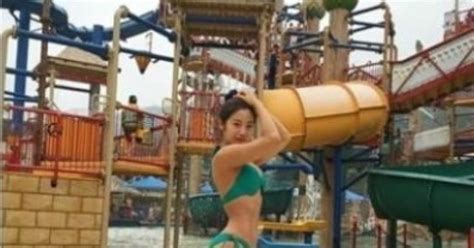 심으뜸 비키니 입고 볼륨 몸매 과시 역시 차세대 머슬녀