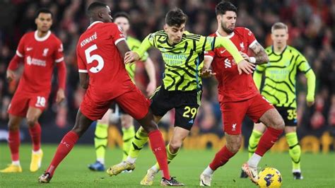 التعادل الإيجابي يحسم قمة ليفربول وأرسنال في الدوري الإنجليزي مصراوى