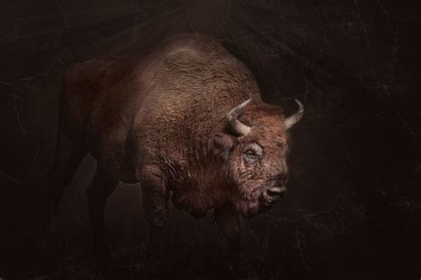 Bison Wallpaper Coolwallpapers Me