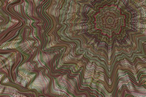 Abstract Messy Lines Wave Geometric Pattern Colorful And Artistic For