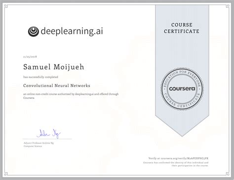 Github Smoijueh Deep Learning Coursera Coursera Deep Learning Specialization Instructor