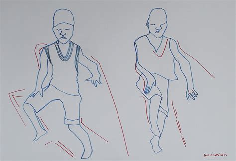Kuduro Traditional Dance Angola Drawing By Gloria Ssali Fine Art America