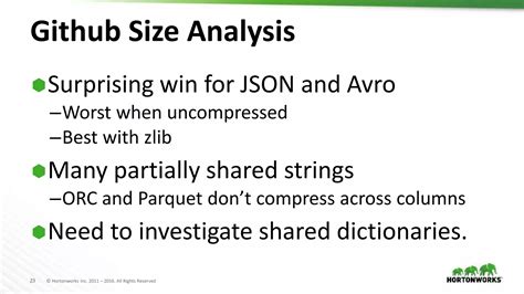 File Format Benchmark Avro Json Orc And Parquet Pptx