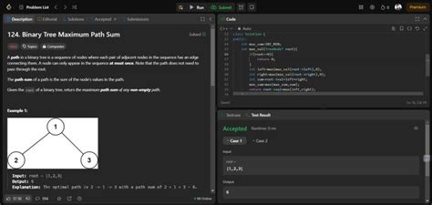 day20 algozenith binarytrees maxpathsum recursion abishek e