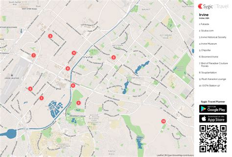 Irvine Campus Map
