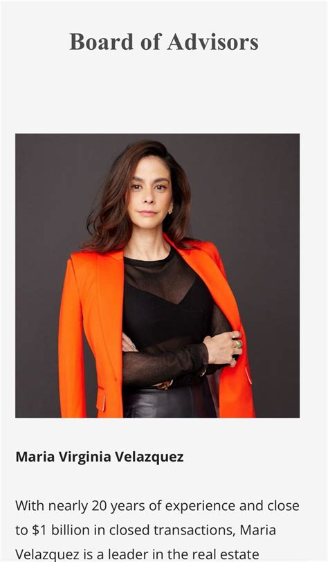 Very Happy To Announce Our Newest Member Of Mission Of The Heart Board Advisors Maria Velazquez