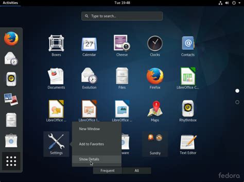 Fedora Linux LinuxBSDos