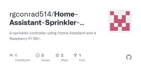Github Rgconrad514home Assistant Sprinkler Controller A Sprinkler Controller Using Home