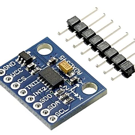 adxl345 3 axis digital acceleration gravity and tilt sensor module in