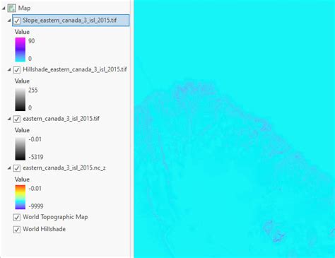 Bathymetric Blending In ArcGIS Pro