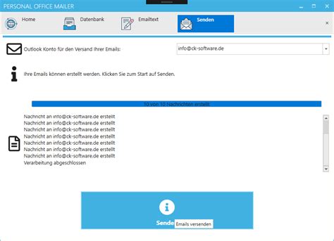 Personalisierte Newsletter Und Serienmail Mit Outlook