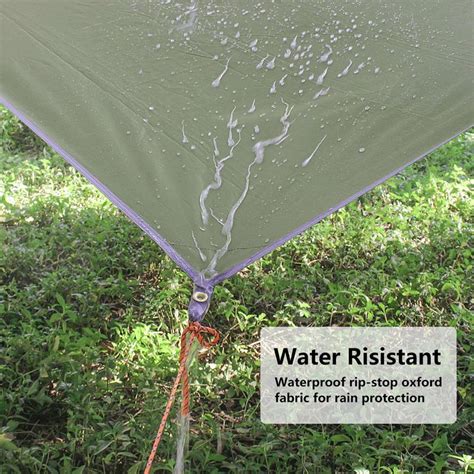 3mx3m Hammock Rain Fly Tent Tarp Waterproof Campin Vicedeal