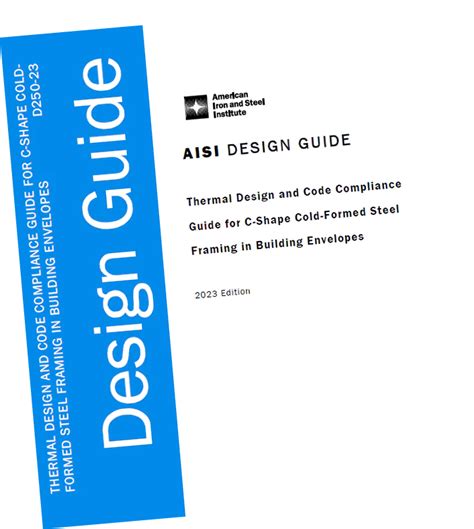 New Aisi Design Guide Thermal Design And Code Compliance Guide For C