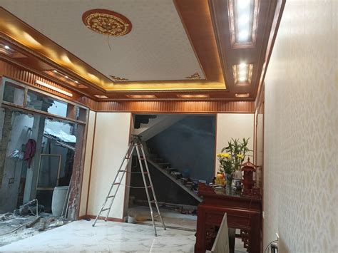 Thợ ốp tường nhựa PVC Nano giả gỗ tại Hà Nam Giá Rẻ Chuyên Nghiệp uy tín