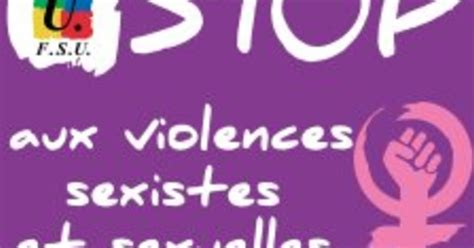 Livret Fsu Contre Les Vsst Violences Sexistes Et Sexuelles Au Travail