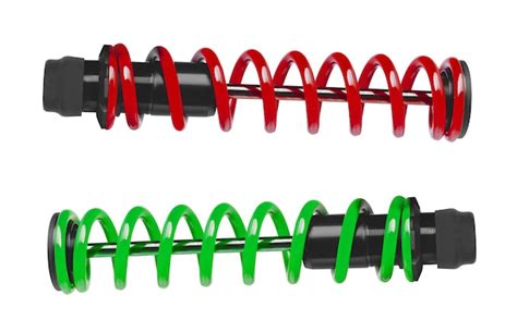 Premium Photo Shock Absorbers Isolated