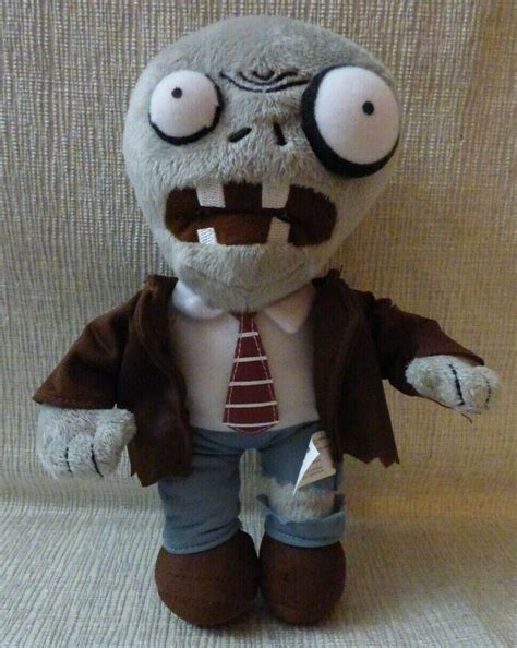 Plants Vs Zombies 9 Zombie Plush Toy 2014 Electronic Arts Jazwares