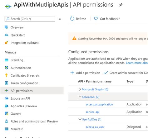 Using Multiple Apis In Angular And Aspnet Core With Microsoft Entra Id