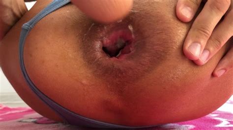 Close Máximo do Buraco Depois do Vibrador Pornhub