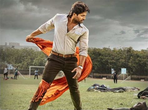 Ala Vaikunthapurramuloo New Poster Stylish Star Allu Arjun In Action
