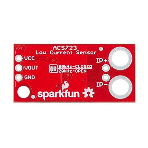 Sparkfun Pid 14544 Current Sensor Breakout Acs723 Low Current