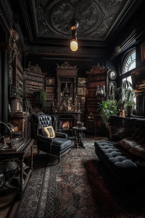Dark Academia House Decor