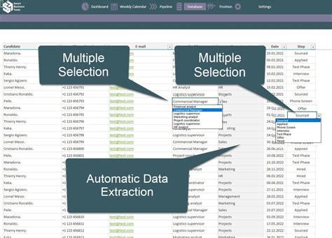 Recruitment Tracker Template Excel Version Hr Template Recruitment