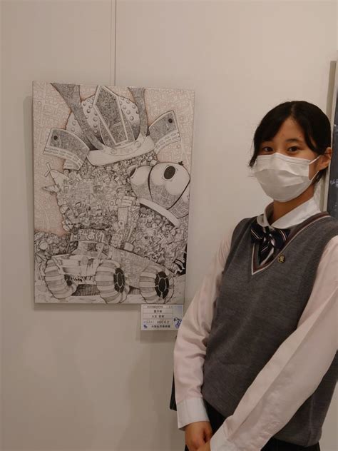私学美術展・優秀作品が展示されました♪ ｜ Hagoromo通信｜ 羽衣学園ブログ｜羽衣学園中学・羽衣学園高校 公式ブログ