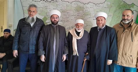 الوكالة الوطنية للإعلام الشيخ الرفاعي قدم التعازي للجماعة الإسلامية