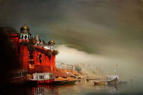 Акварельная экзотика Индии. Художник Amit Bhar / Амит Бхар (Индия, 1973 ...