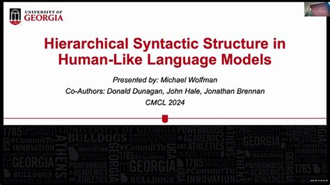 Hierarchical Syntactic Structure In Human Like Language Models Underline