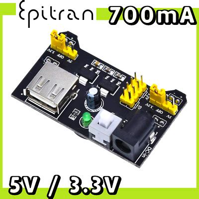 Modulo Di Alimentazione Alimentatore Stabilizzato Breadboard 5V 3 3V